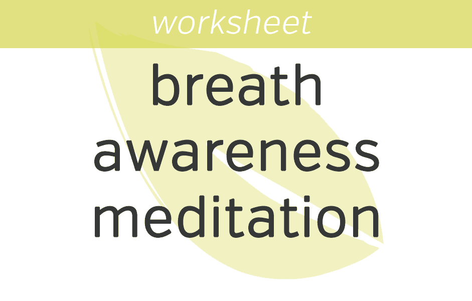 Breath Awareness Meditation - Mindfulness Exercises