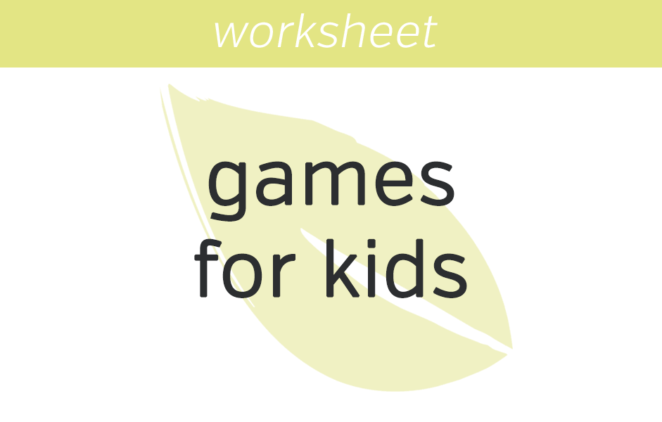 Gratitude Games and Ideas for Kids - Mindfulness Exercises