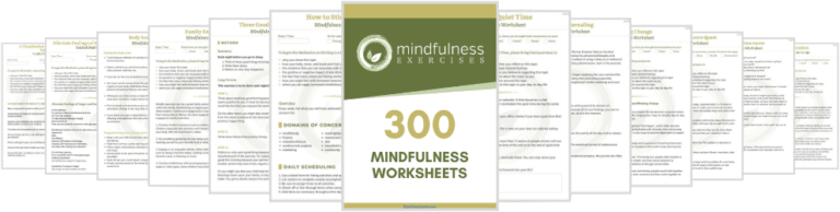 Enhance Mindfulness With 300 Mindfulness Worksheets - Mindfulness Exercises